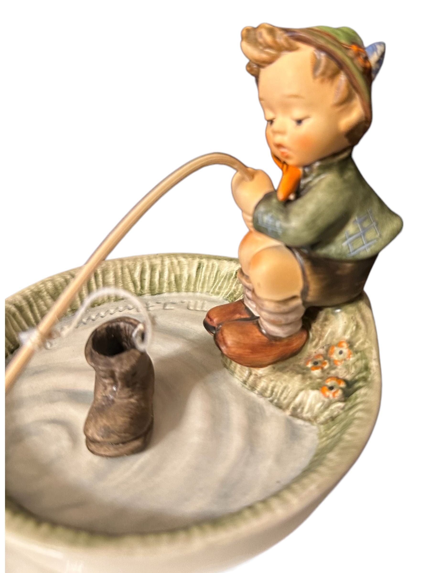 Vintage Goebel Hummel Tmk-6-just Fishing 4.5 - Etsy
