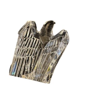 Vintage Rare Large Steuben Art Glass Eagle Sculpturesigned Steuben ...