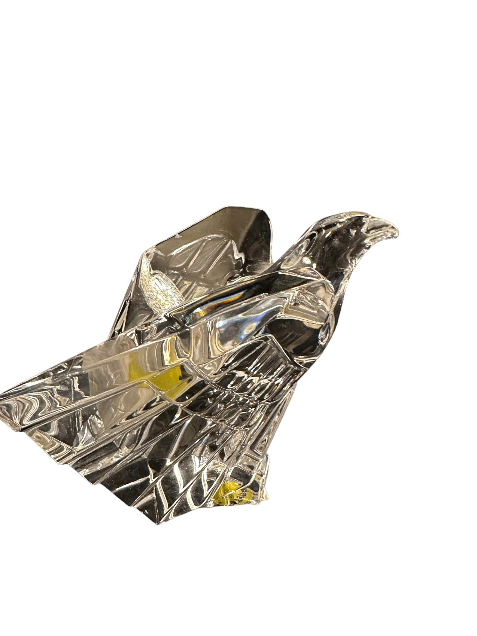 Vintage Rare Large Steuben Art Glass Eagle Sculpturesigned - Etsy