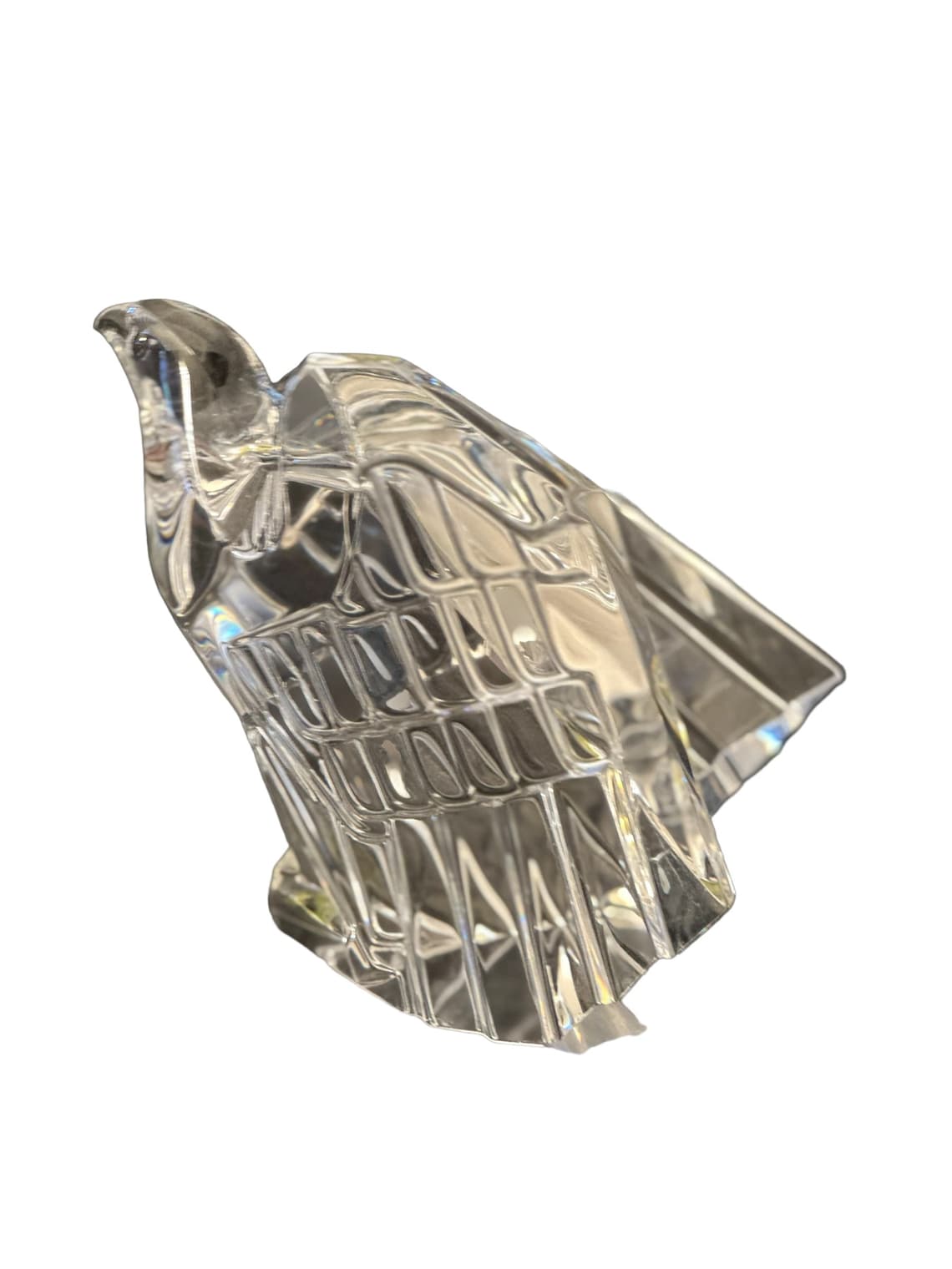 Vintage Rare Large Steuben Art Glass Eagle Sculpturesigned - Etsy