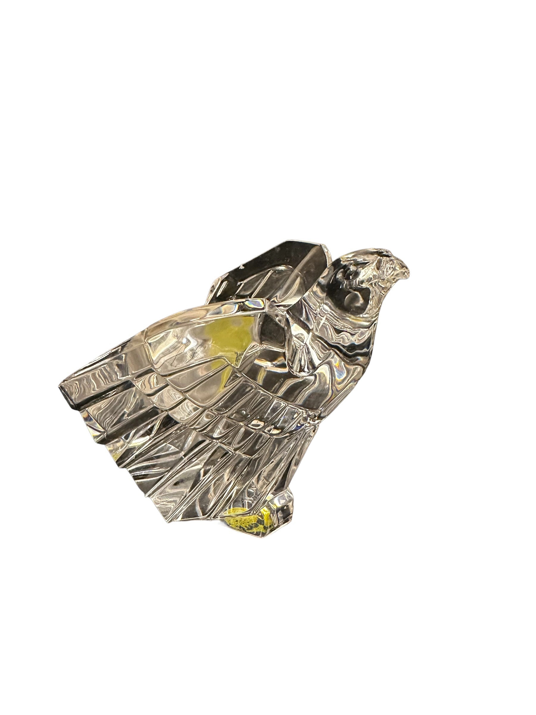 Vintage Rare Large Steuben Art Glass Eagle Sculpturesigned Steuben ...