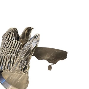 Vintage Rare Large Steuben Art Glass Eagle Sculpturesigned Steuben ...