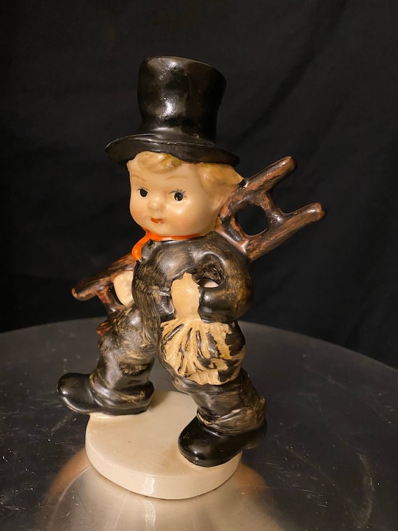 VINTAGE GOEBEL WEST German chimney Sweep Figurine Crown Tmk - Etsy