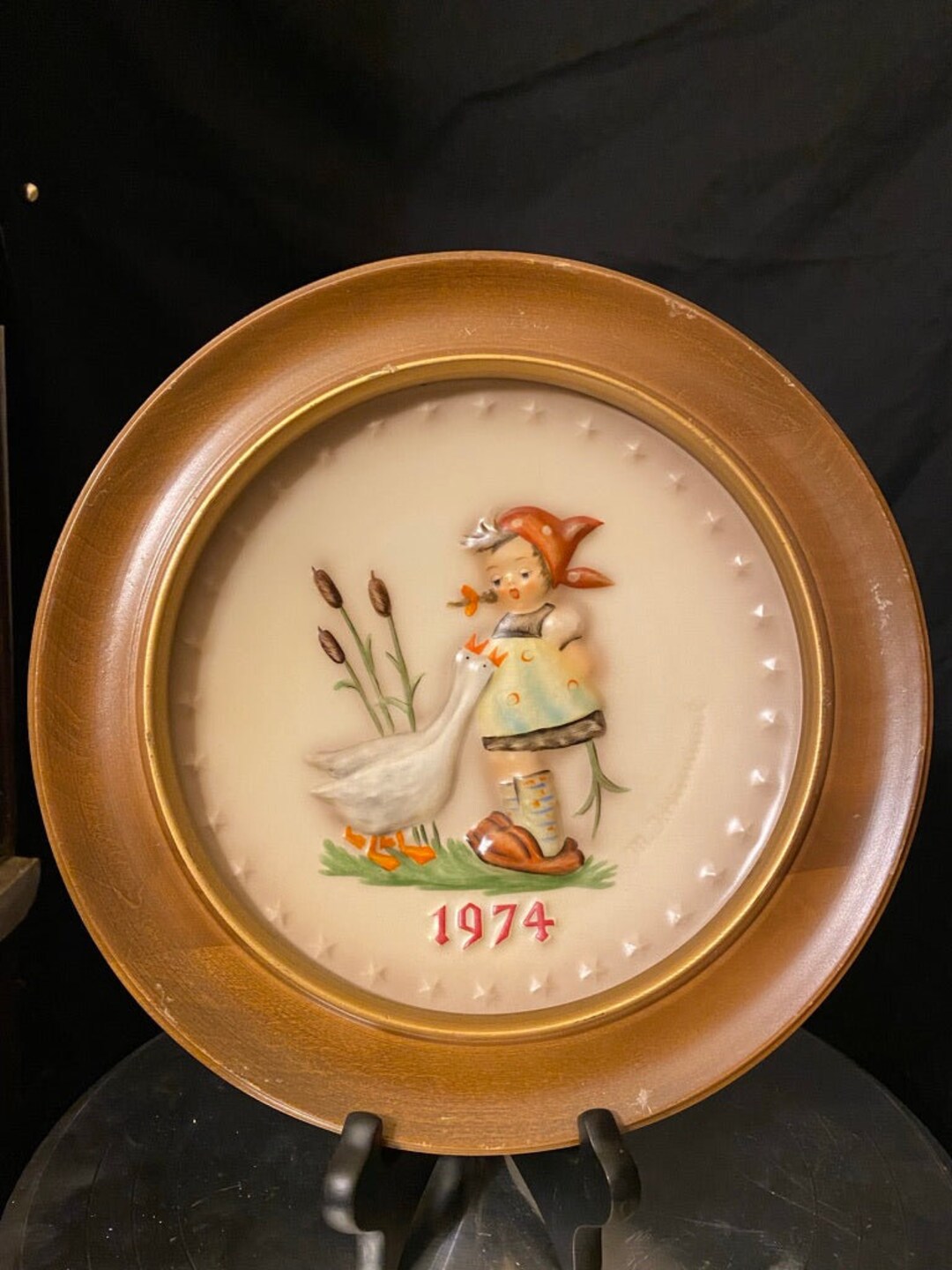 Annual Plate 1974 Goosegirlvintage Goebel Hummel Annual Plate 267 - Etsy
