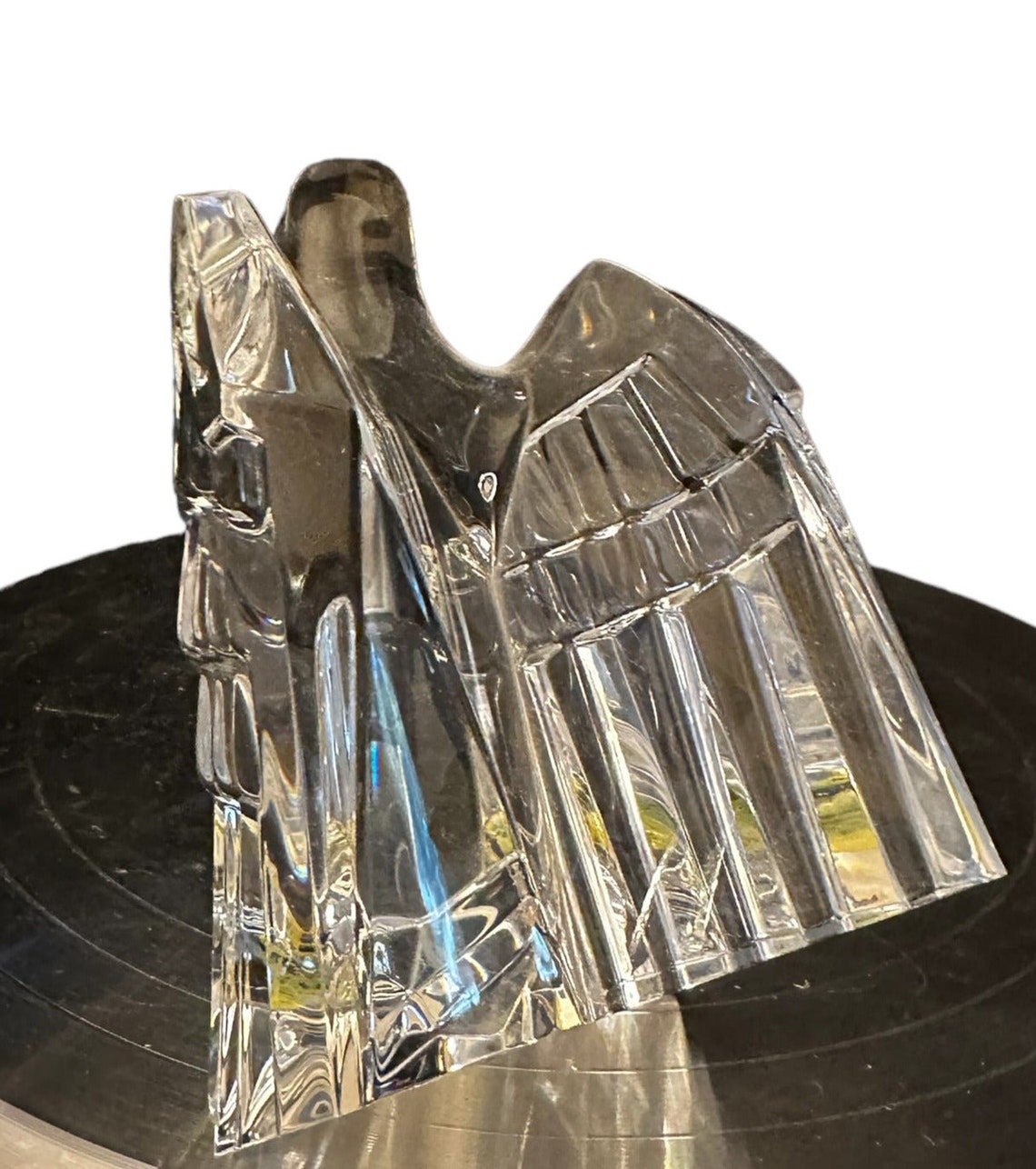 Vintage Rare Large Steuben Art Glass Eagle Sculpturesigned - Etsy