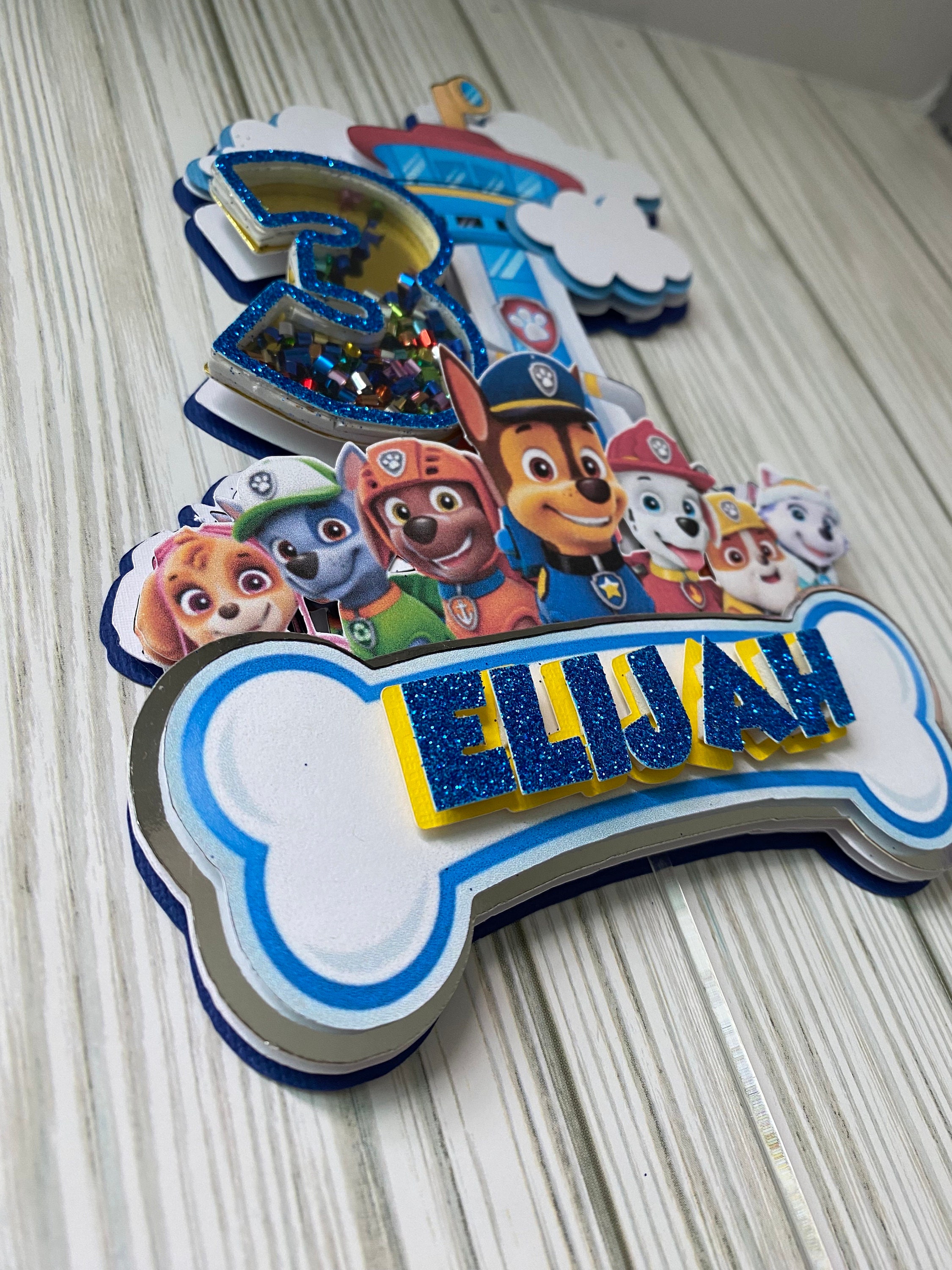 Paw Patrol Tower Cake Topper - Etsy Canada