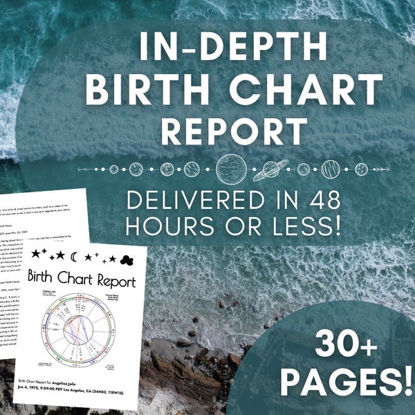Birth Chart - Etsy