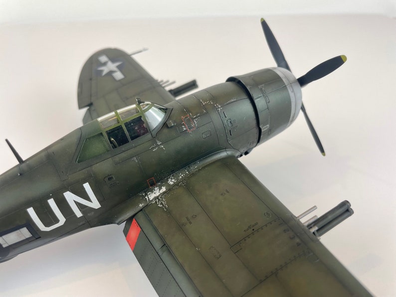 1:48 Scale P-47D Thunderbolt “razorback” Scale Model Professionally ...