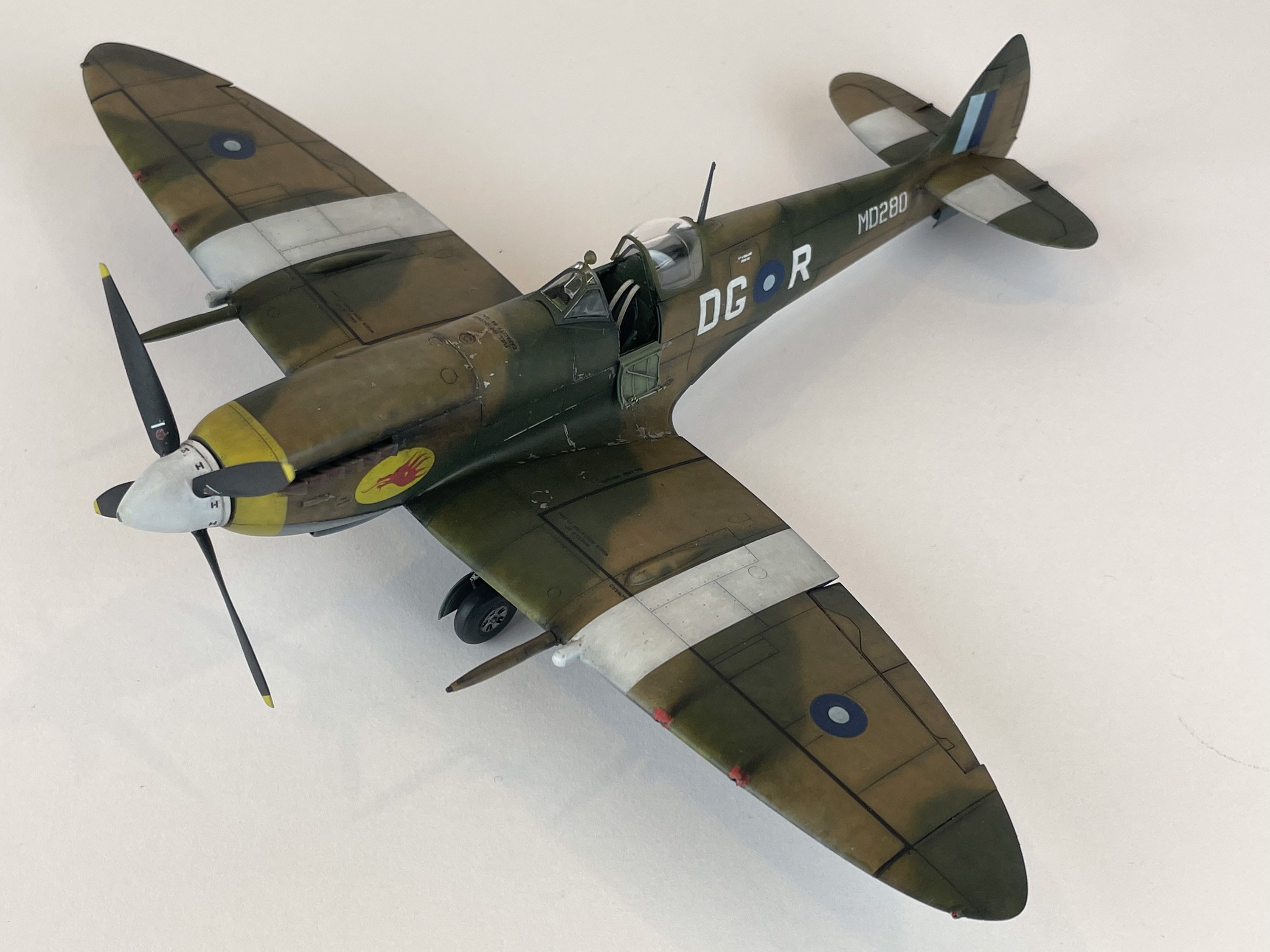 1/48 Scale Supermarine Spitfire Mk.viii S.E.A.C Scale Model Professionally Built. - Etsy