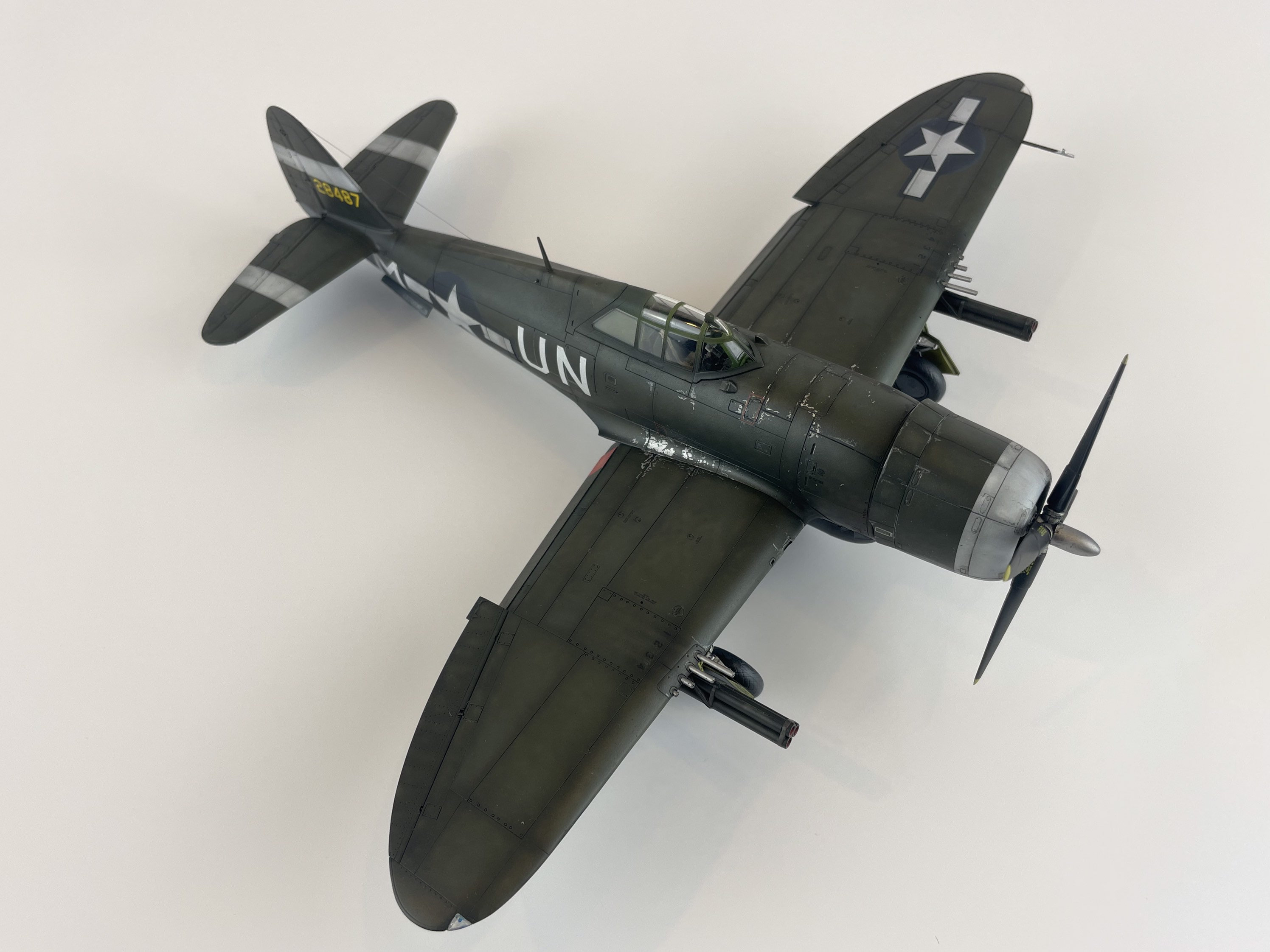 1:48 Scale P-47D Thunderbolt “razorback” Scale Model Professionally ...