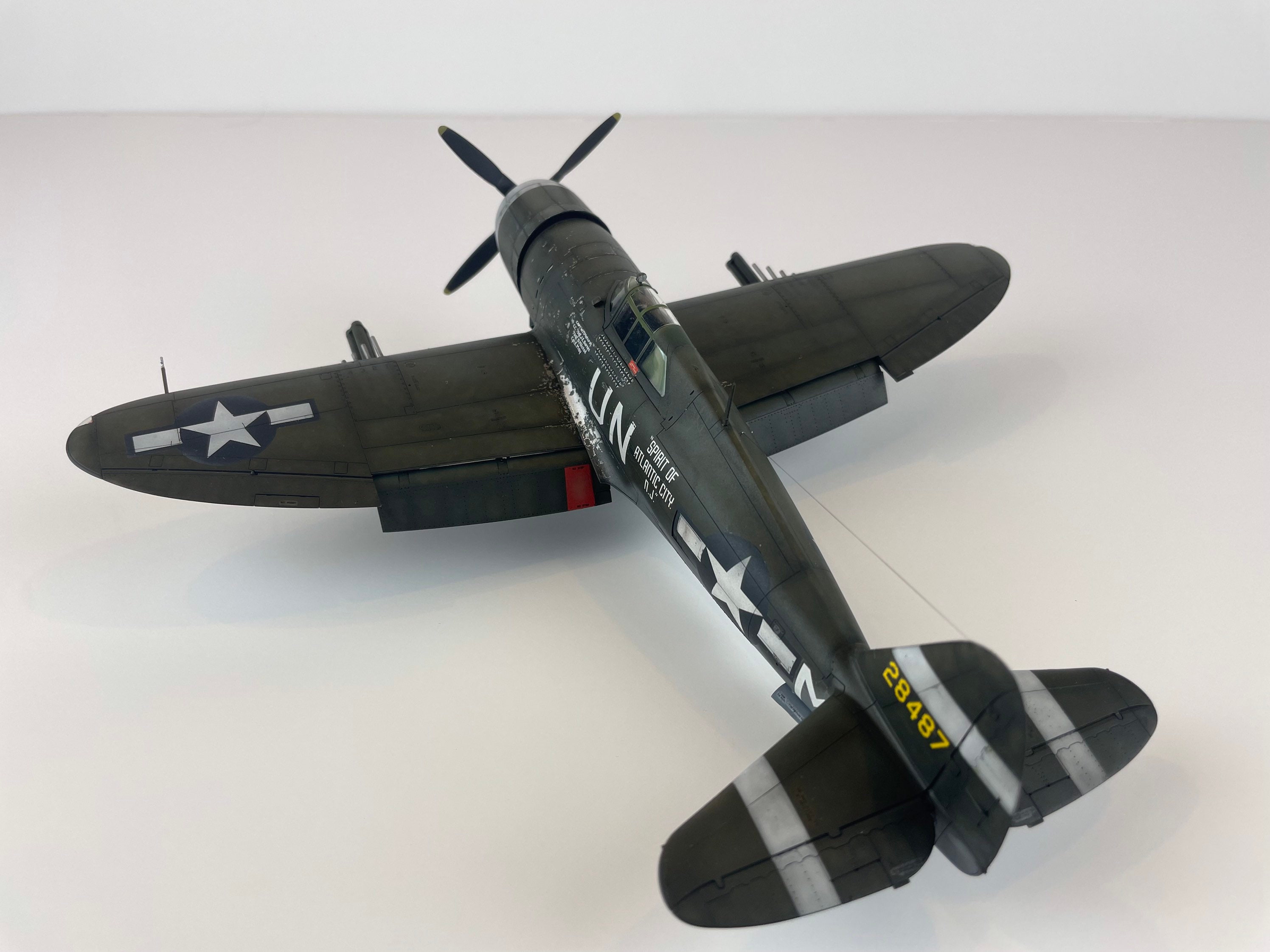 1:48 Scale P-47D Thunderbolt “razorback” Scale Model Professionally ...