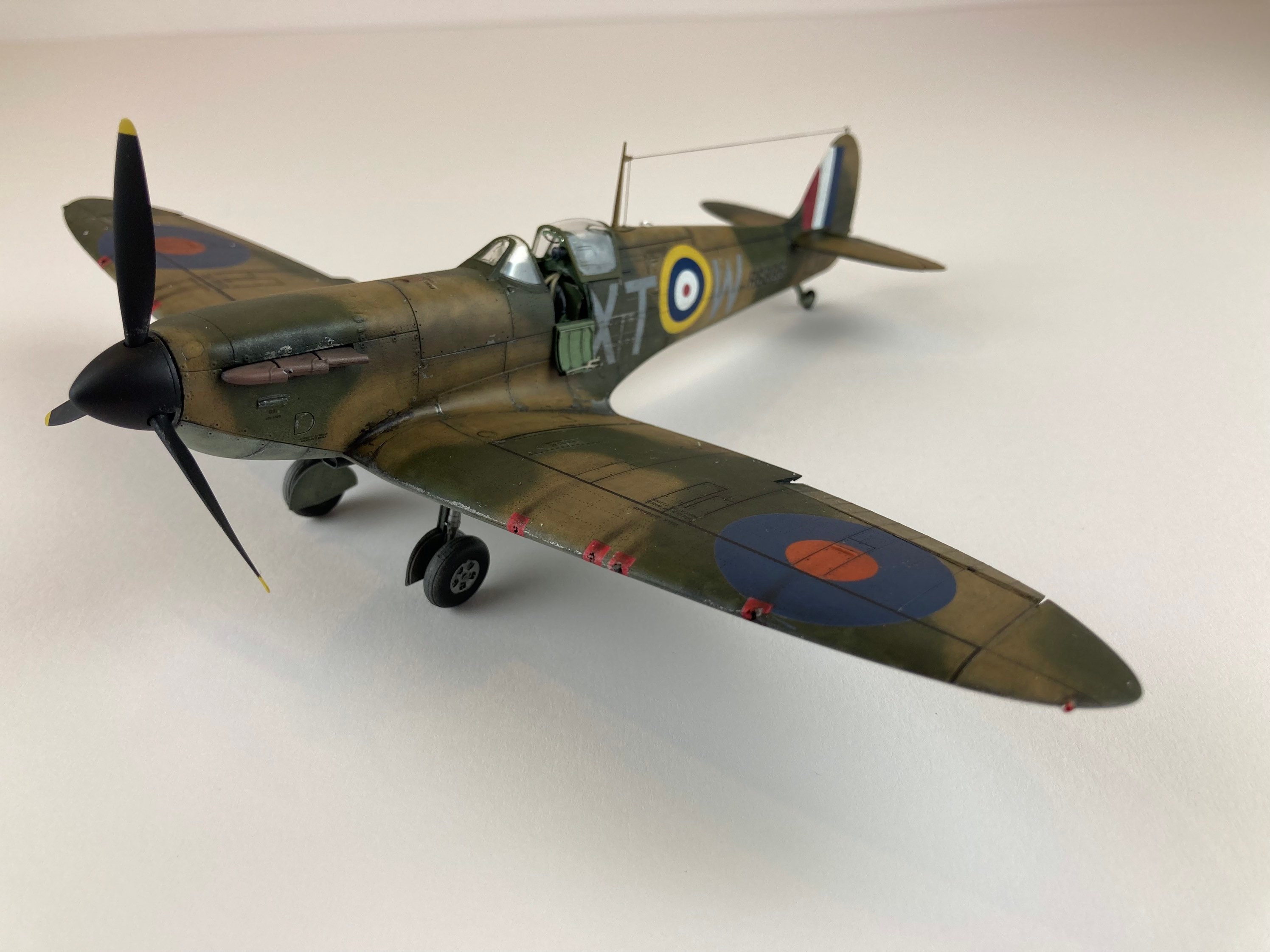 1:48 Scale Supermarine Spitfire Mk1a Scale Model - Etsy UK