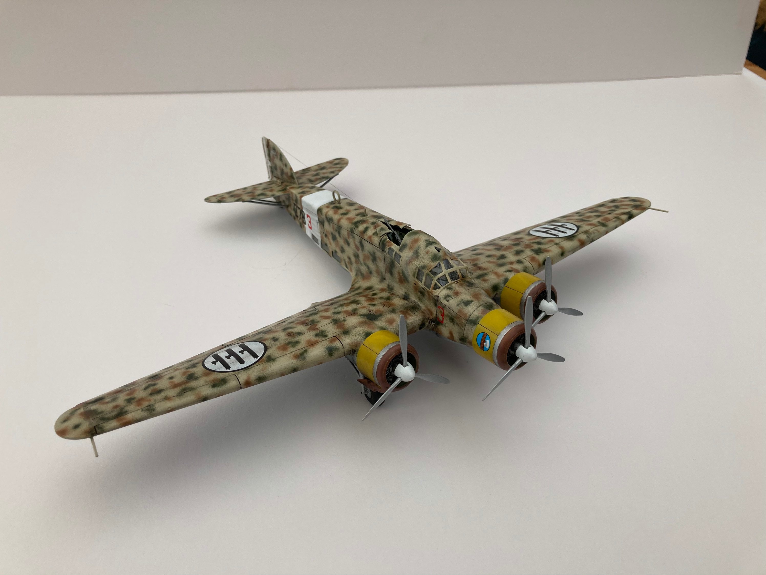 1:72 Scale Savoia Marchetti SM79, Scale Model Aircraft Professionally ...