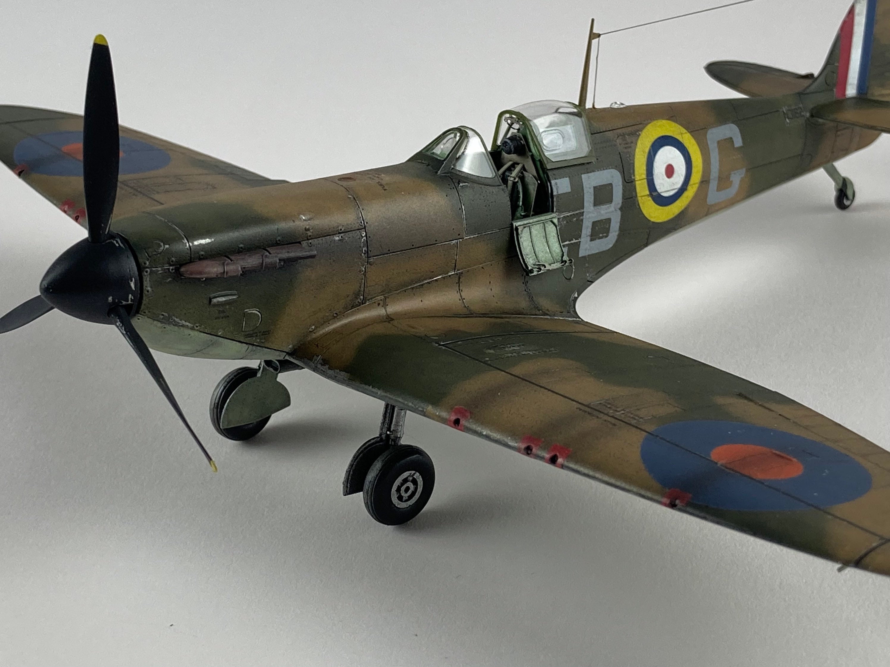 1:48 Scale Supermarine Spitfire Mk1a Scale Model | Etsy UK