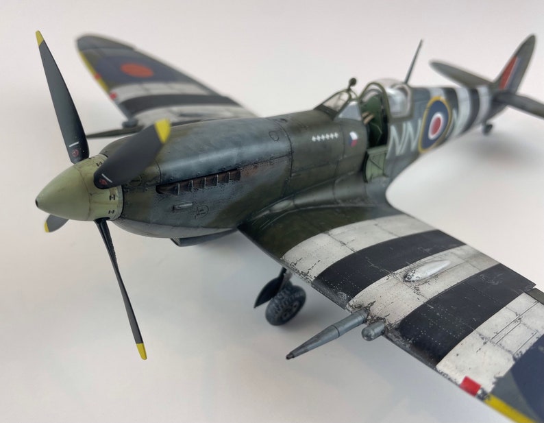 1:48 Scale Supermarine Spitfire Mk.ixc Scale Model Professionally Built - Etsy