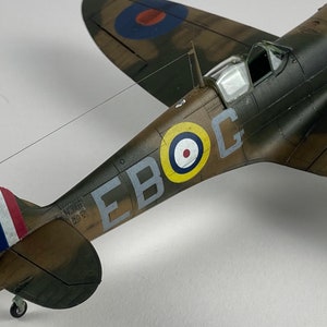 1:48 Scale Supermarine Spitfire Mk1a Scale Model Professionally Built - Etsy UK