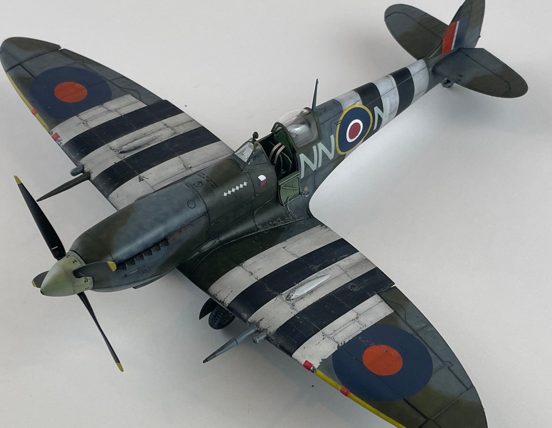 1:48 Scale Supermarine Spitfire Mk.ixc Scale Model Professionally Built - Etsy