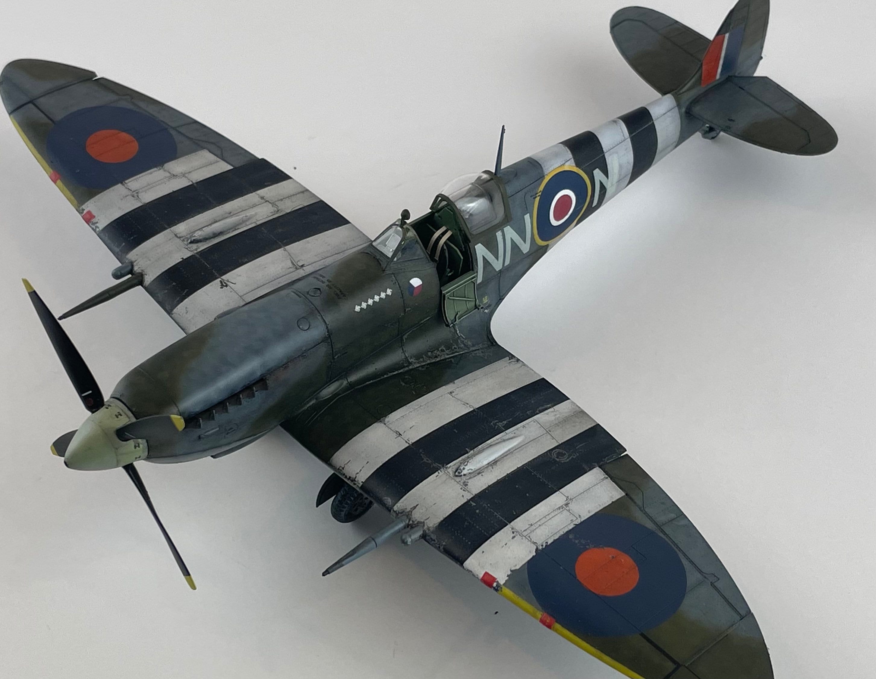 1:48 Scale Supermarine Spitfire Mk.ixc Scale Model Professionally Built ...