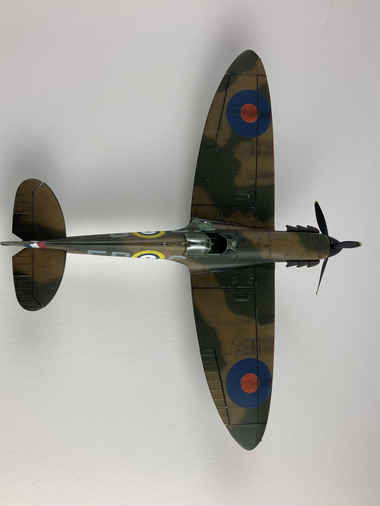 1:48 Scale Supermarine Spitfire Mk1a Scale Model | Etsy UK