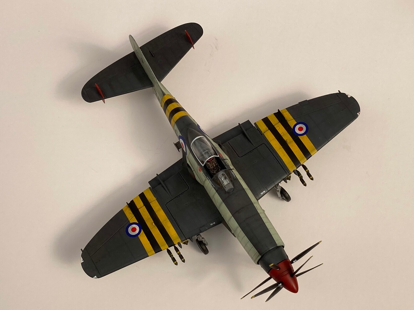 1:48 scale Westland Wyvern S.4 scale model professionally | Etsy