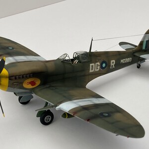 1/48 scale Supermarine Spitfire Mk.VIII S.E.A.C scale model | Etsy