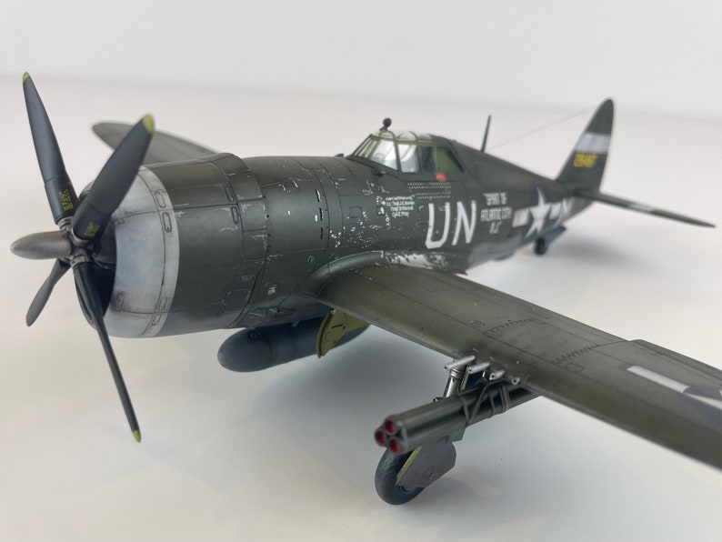 1:48 Scale P-47D Thunderbolt “razorback” Scale Model Professionally ...