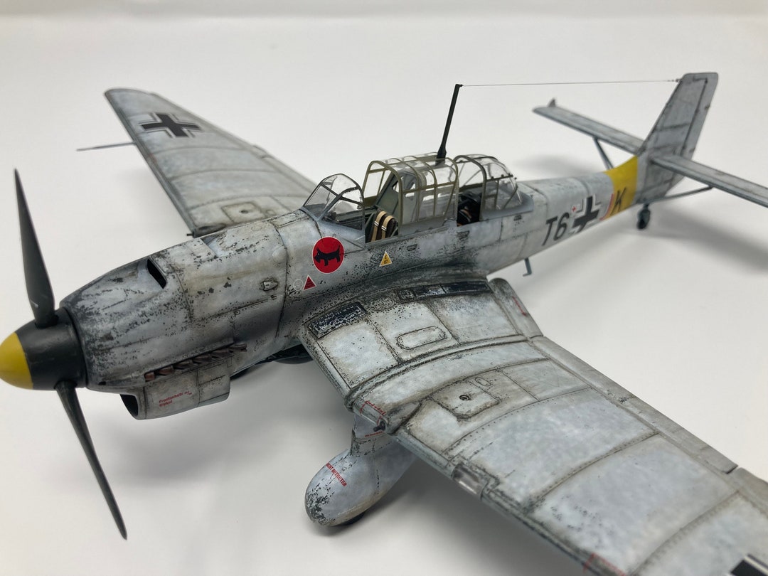 1:48 Scale Junkers Ju87 B2 Stuka Scale Model Professionally Built - Etsy