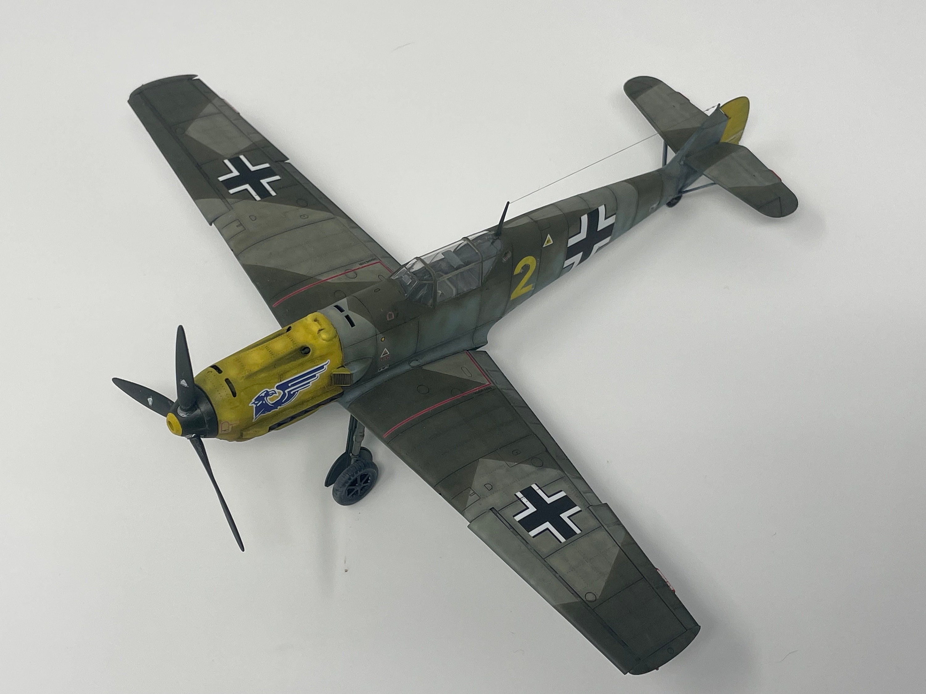 1:48 Scale Messerschmitt Bf 109E-1 Scale Model Professionally Built - Etsy