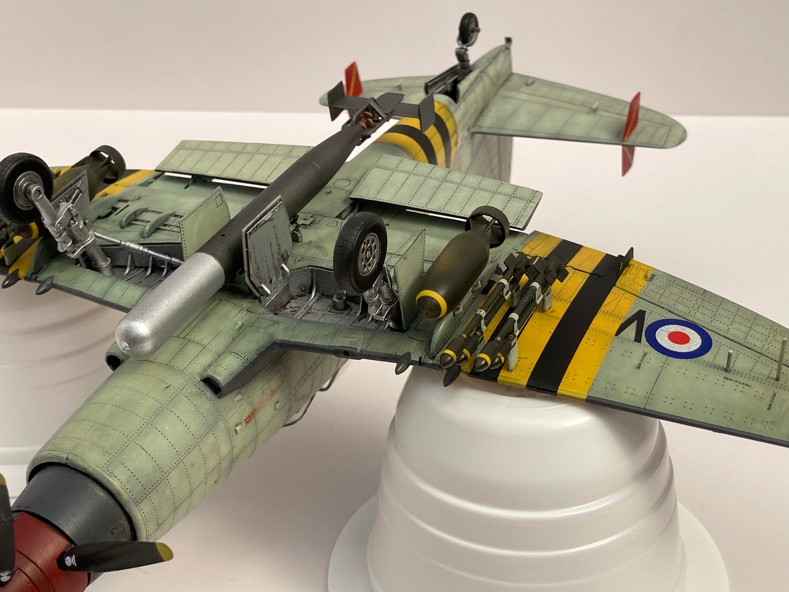 1:48 Scale Westland Wyvern S.4 Scale Model Professionally - Etsy
