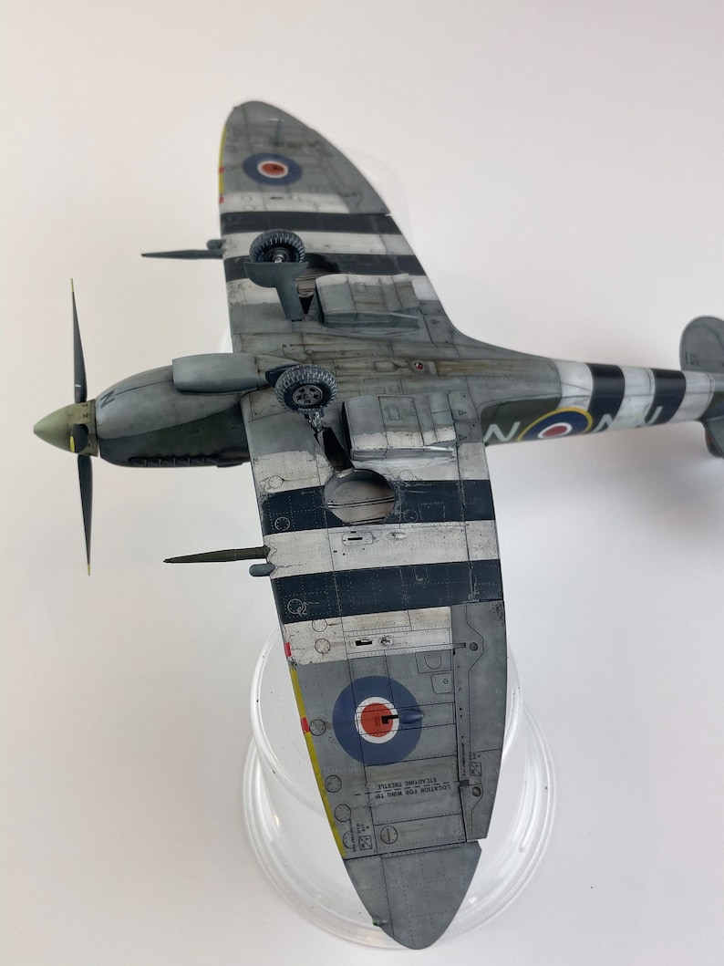 1:48 Scale Supermarine Spitfire Mk.ixc Scale Model Professionally Built - Etsy