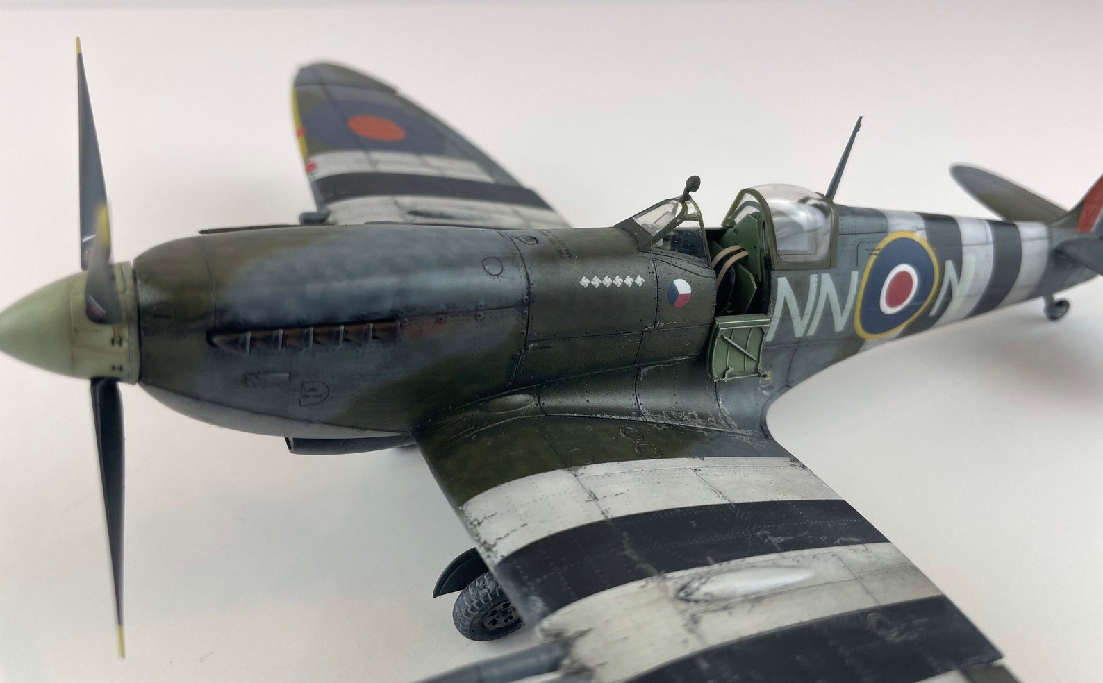 1:48 Scale Supermarine Spitfire Mk.ixc Scale Model Professionally Built - Etsy