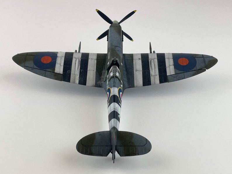 1:48 Scale Supermarine Spitfire Mk.ixc Scale Model Professionally Built - Etsy