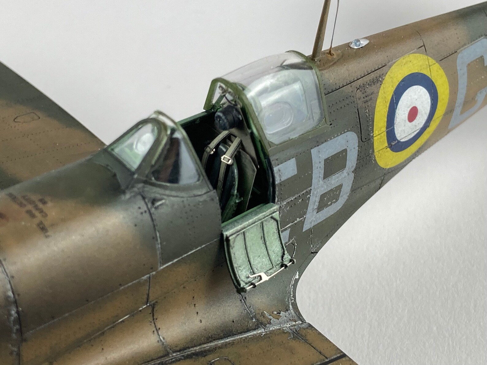 1:48 Scale Supermarine Spitfire Mk1a Scale Model Professionally Built - Etsy
