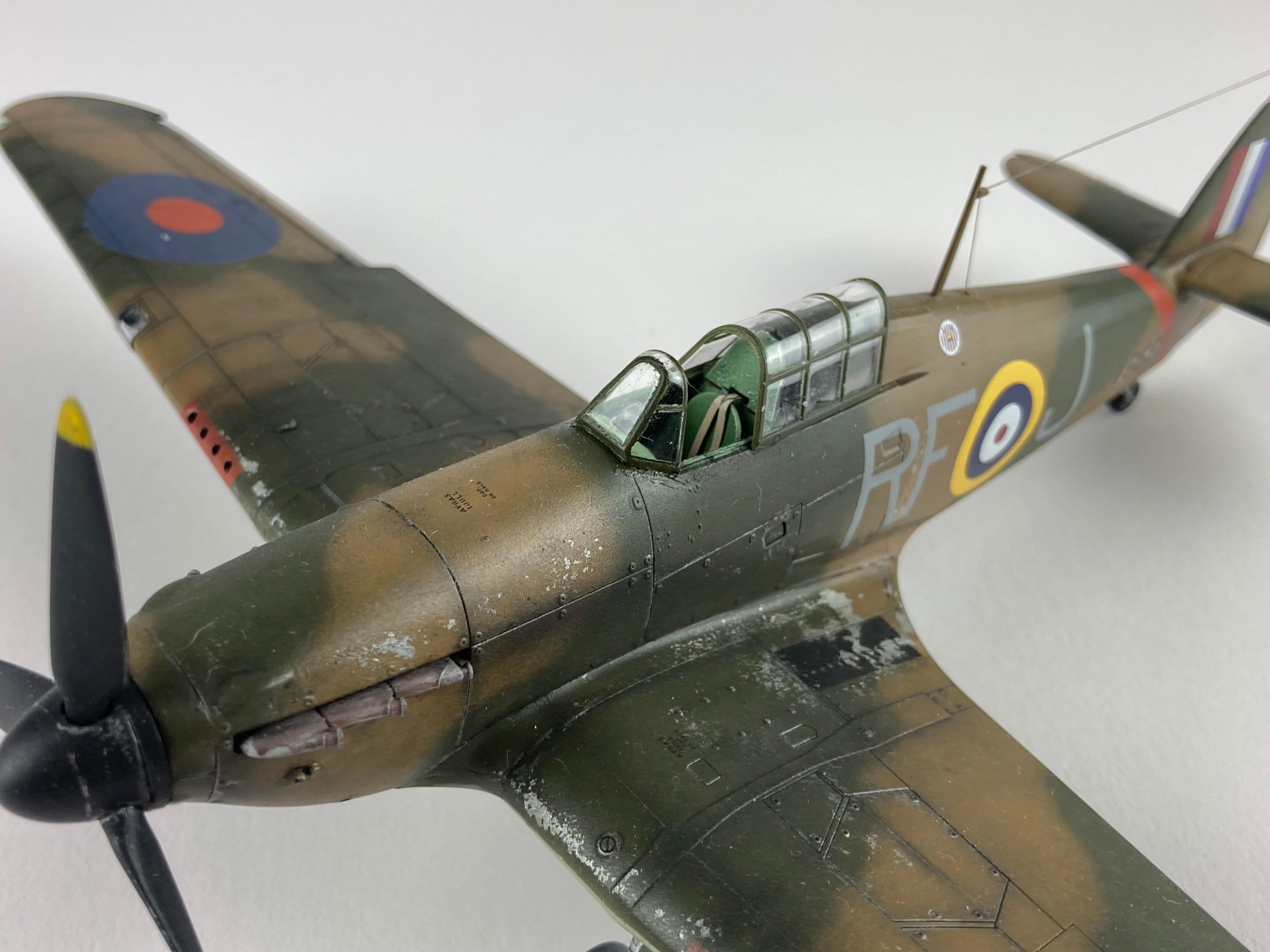 1:48 Scale Hawker Hurricane Mk1 Scale Model Professionally Built - Etsy