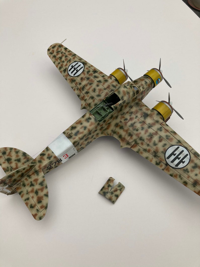 1:72 Scale Savoia Marchetti SM79, Scale Model Aircraft Professionally ...