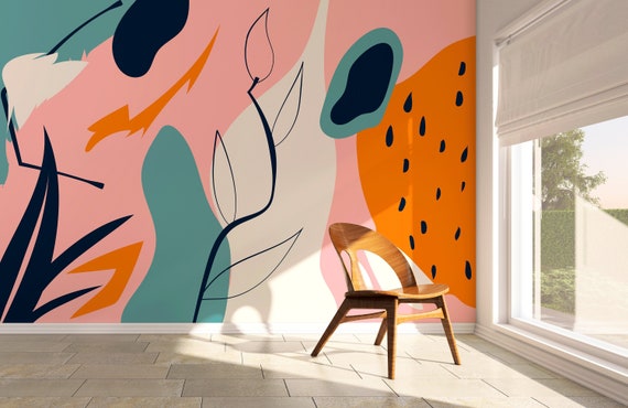 Wallpaper Removable Wallpaper Peel and Stick Wallpaper Wall - Etsy