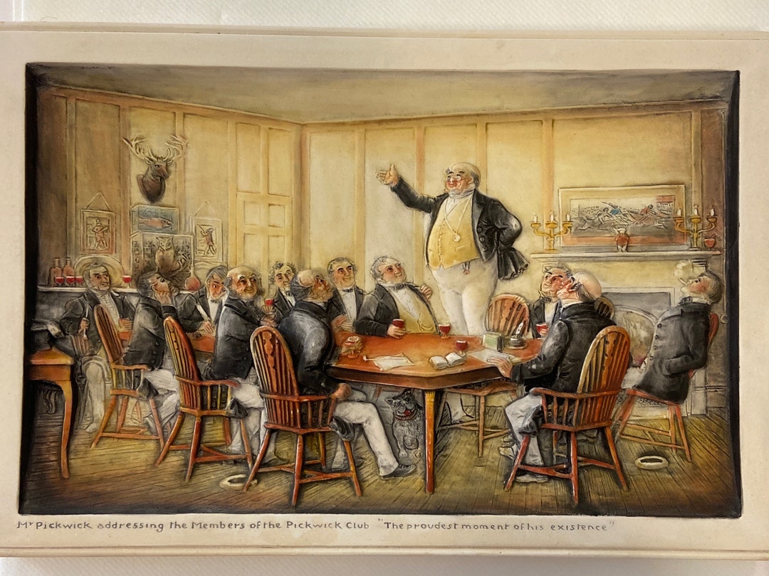 Very Rare Bossons 3D Ivorex Wall Art Hanging Picture Plaque Mr - Etsy