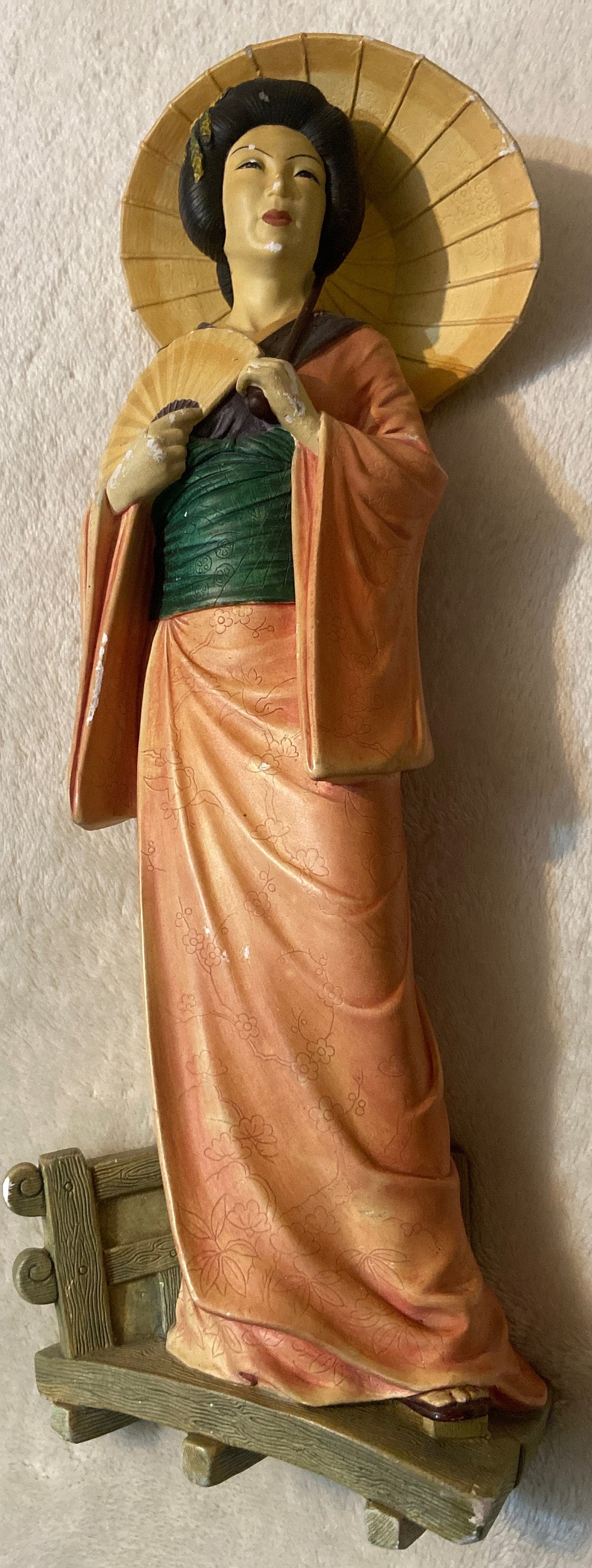 Rare Vintage Retro 1960s Bossons 3D Hand Painted Wall Art - Etsy