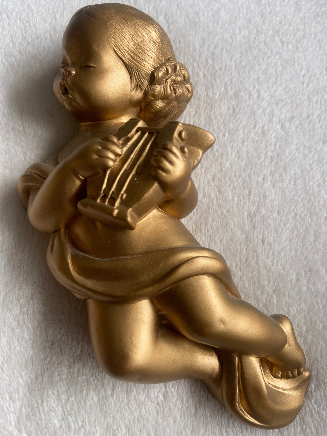 Vintage 1960s Bossons 3D Art Wall Hanging Figurine Sculpture LITTLE ...