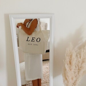 Leo Tote Bag | Leo Bag | Leo Gifts | Gift for Leo | Leo Birthday Gift ...