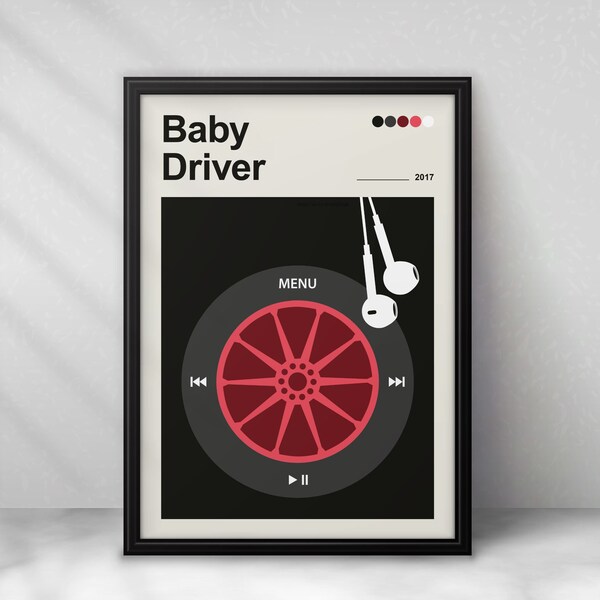 Baby Driver Poster - Etsy