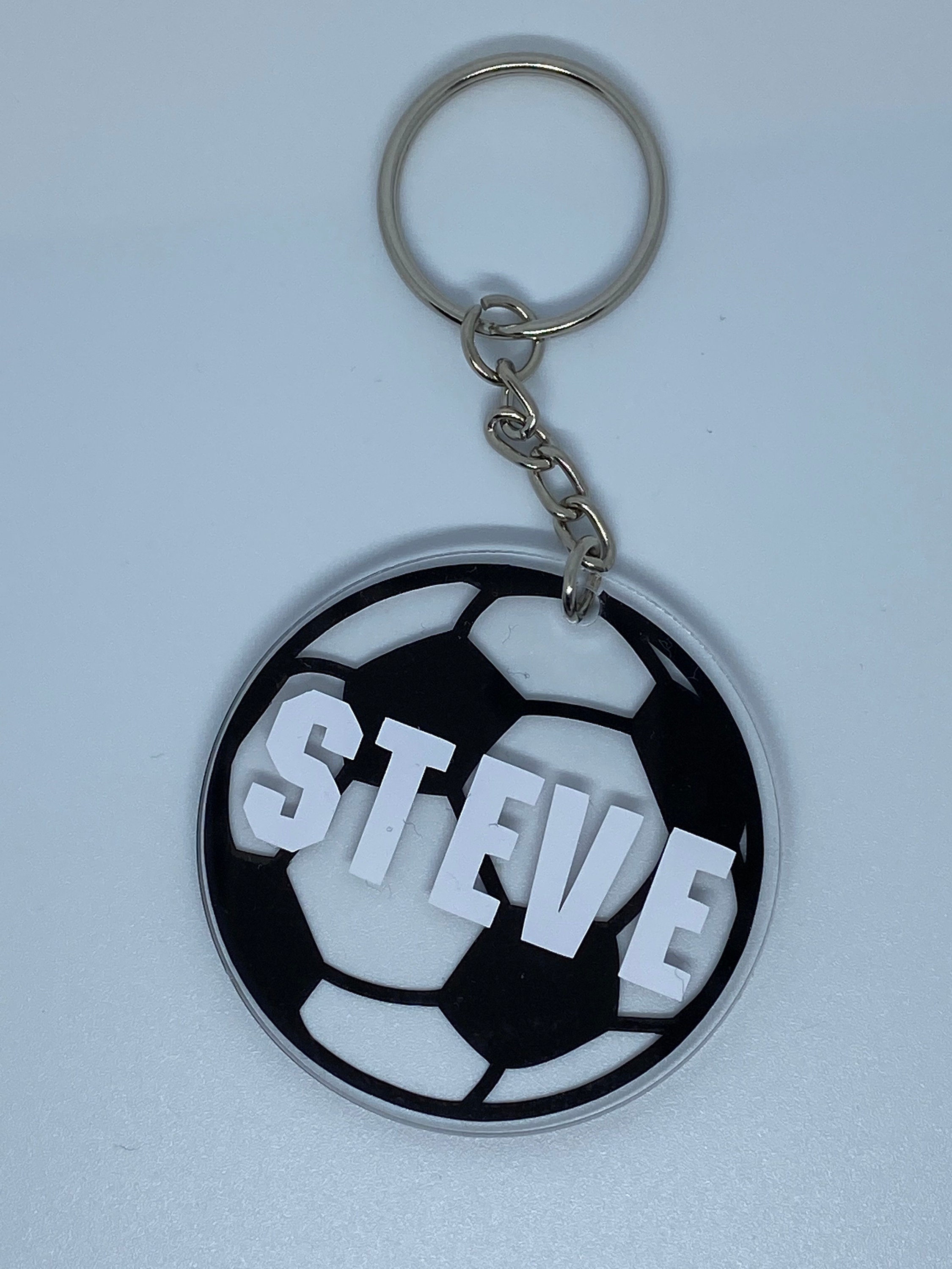 Soccer Keyring Sports Keyring Team Gift Personalised - Etsy Australia