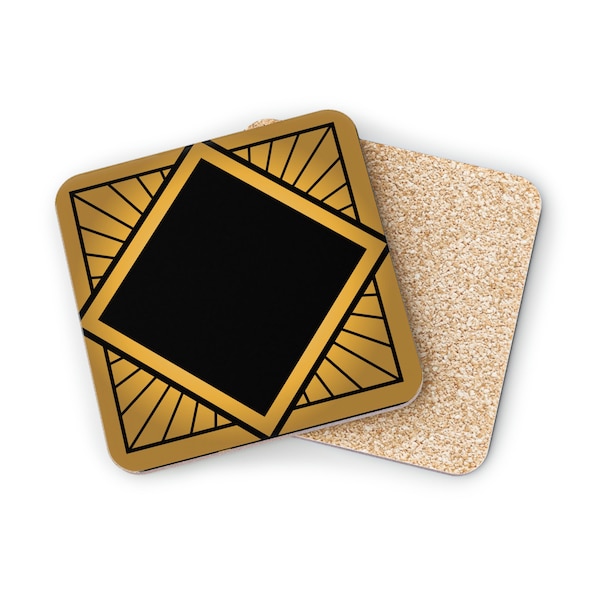 Art Deco Coasters - Etsy