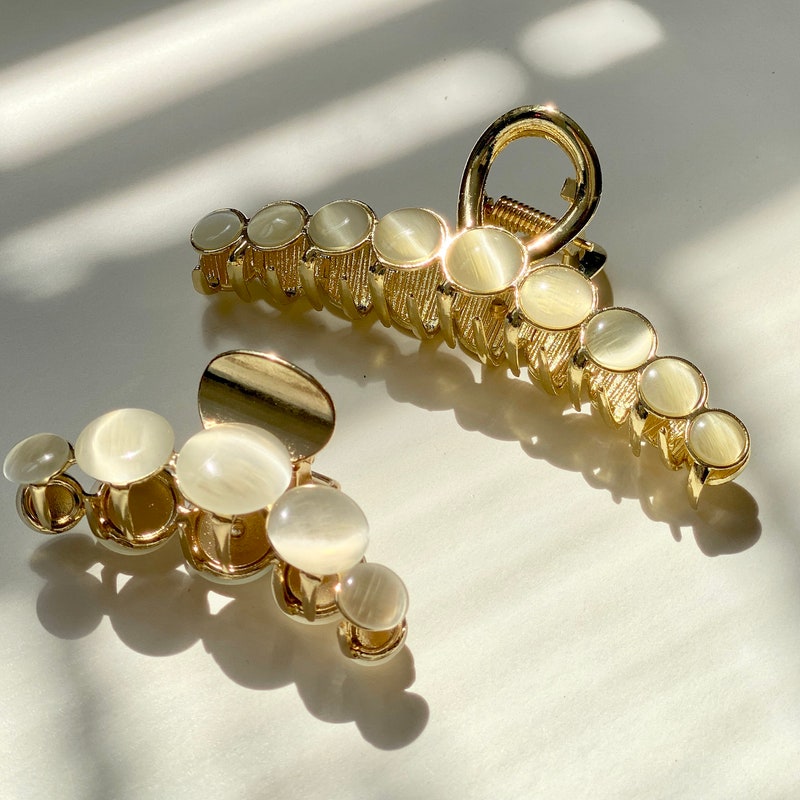 Gold Hair Clip - Etsy