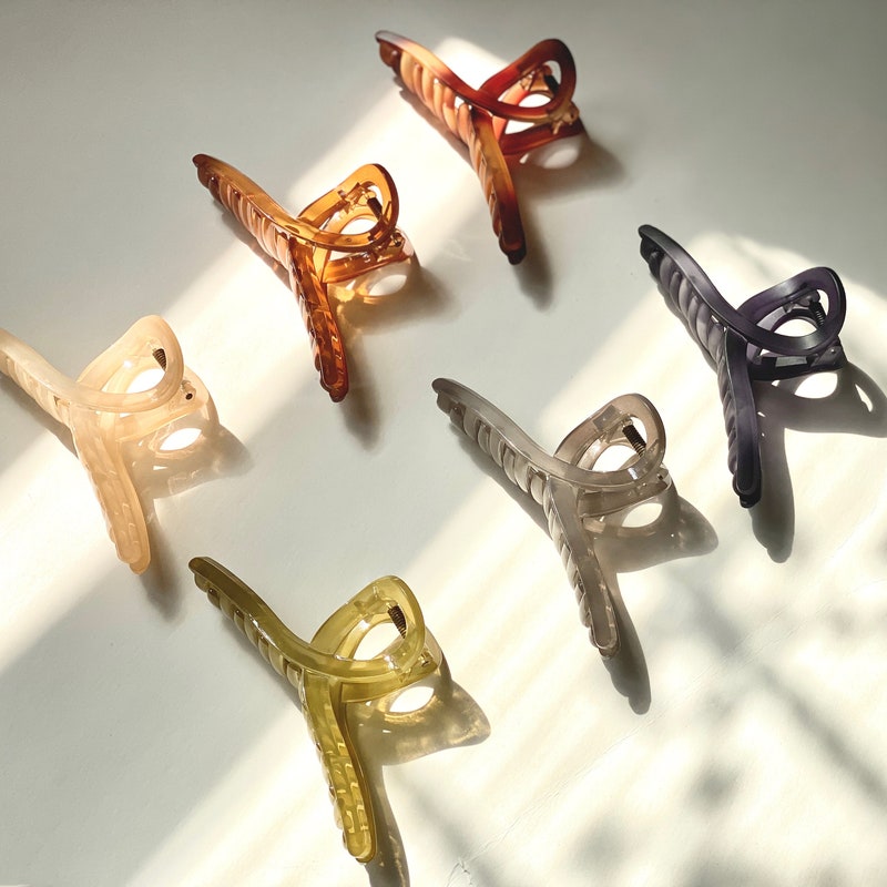 Extra Large Claw Hair Clips - Etsy