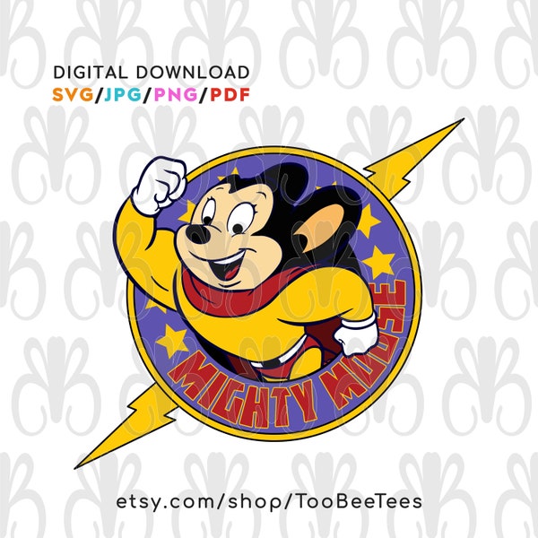 Mighty Mouse - Etsy
