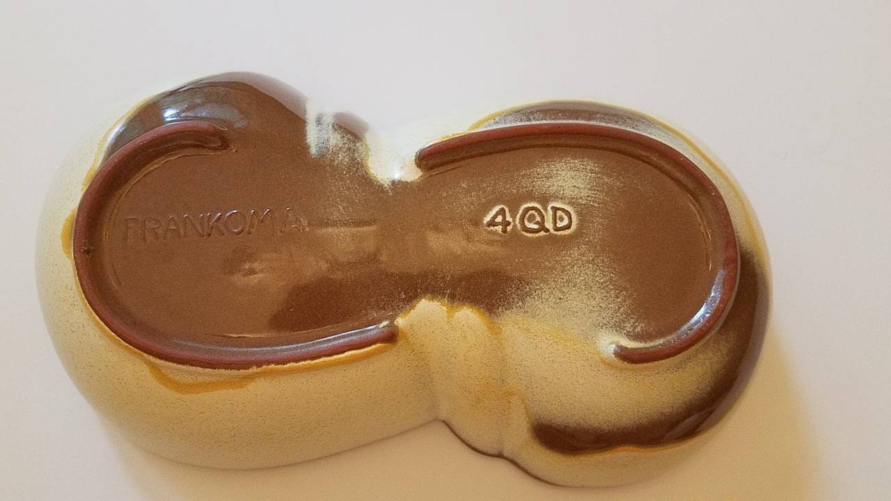 FRANKOMA Plainsman Desert Gold Divided Bowl 4QD - Etsy