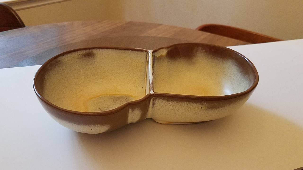 FRANKOMA Plainsman Desert Gold Divided Bowl 4QD - Etsy