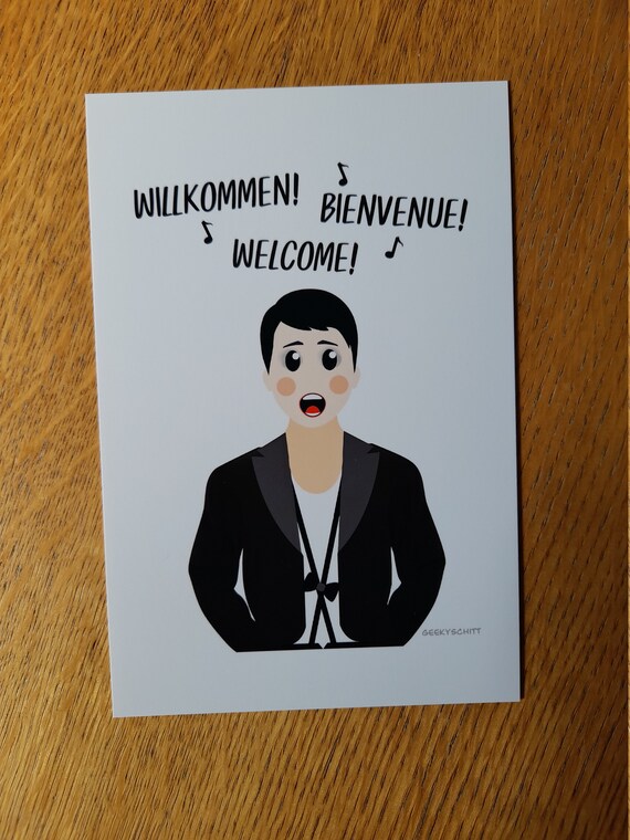 Schitt's Creek Patrick Brewer Cabaret Vinyl sticker Card Making ...