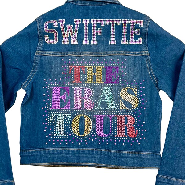 Taylor Swiftie Merch Kids Jean Jacket - Etsy